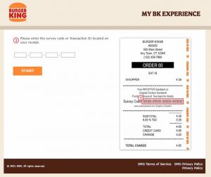 How To Take Burger King Survey on Mybkexperience.com