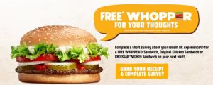 How To Take Burger King Survey on Mybkexperience.com