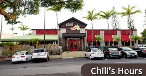 Chilli's Hours: What Time Does Chilli's Open and Close?